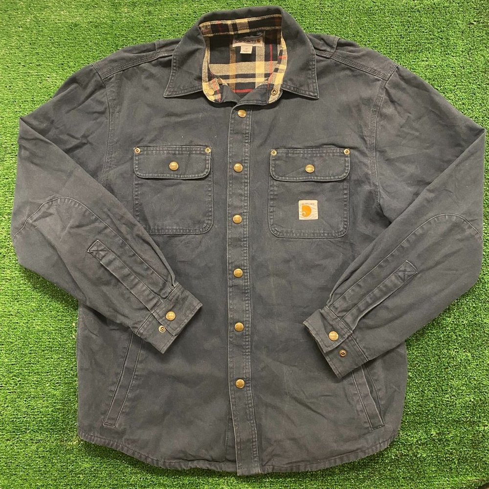 Carhartt Basic Vintage Ripstop Work Jacket - Gem